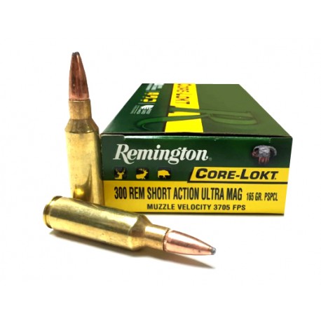 Remington 300 Rem Short Action Ultra Magnum 165gr PSPCL - Armería ...