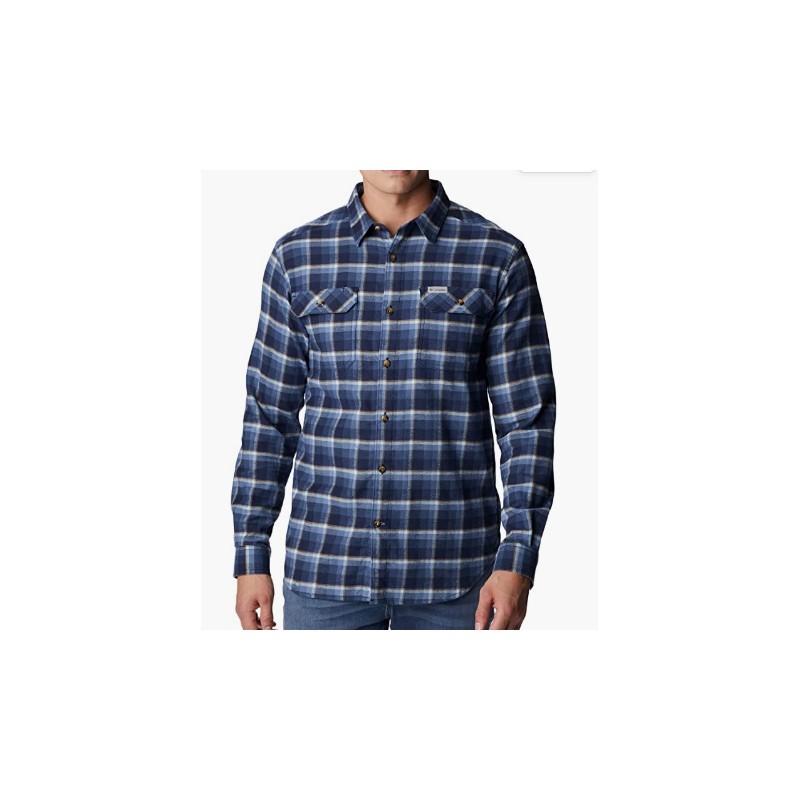 Columbia Camisa Flare Gun Stretch Flannel Blue - Armería Trelles S.L.