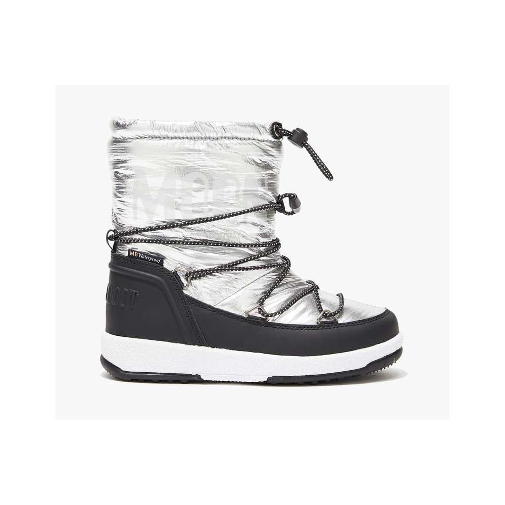 Moon Boot JR Girl Met Silver - Armería Trelles S.L.